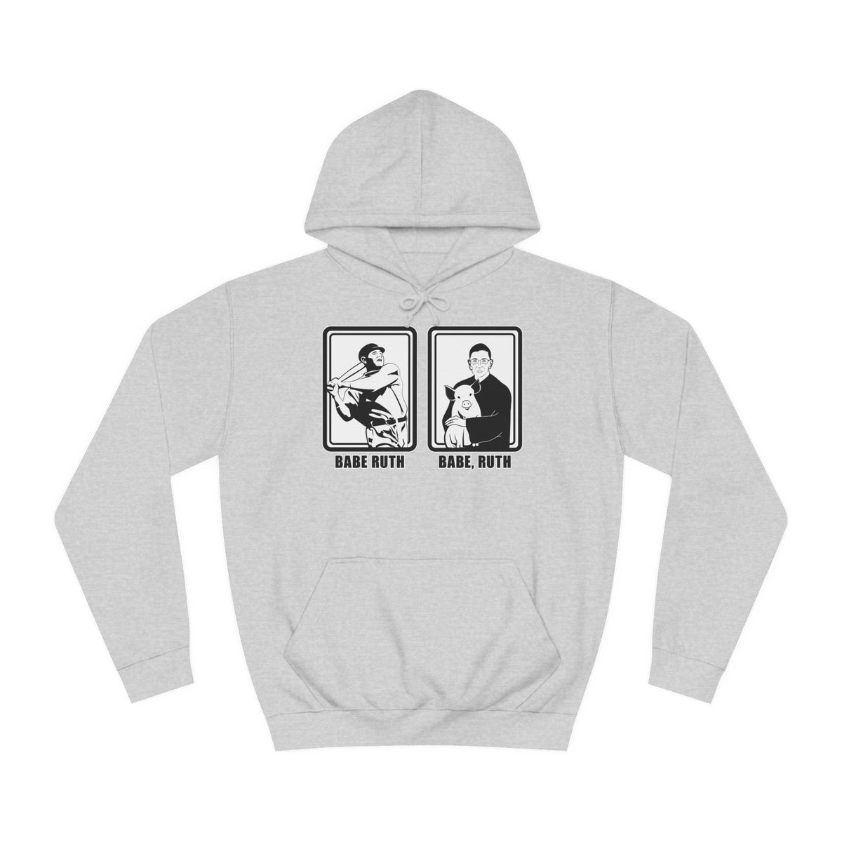 Babe Ruth Babe Ruth (Ruth Bader Ginsberg) - Hoodie – T-Shirt Hell UK